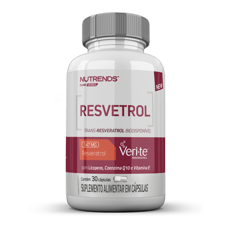 Resvetrol (TRANS-RESVERATROL - VERI-TE®) - 30 Cápsulas - Nutrends